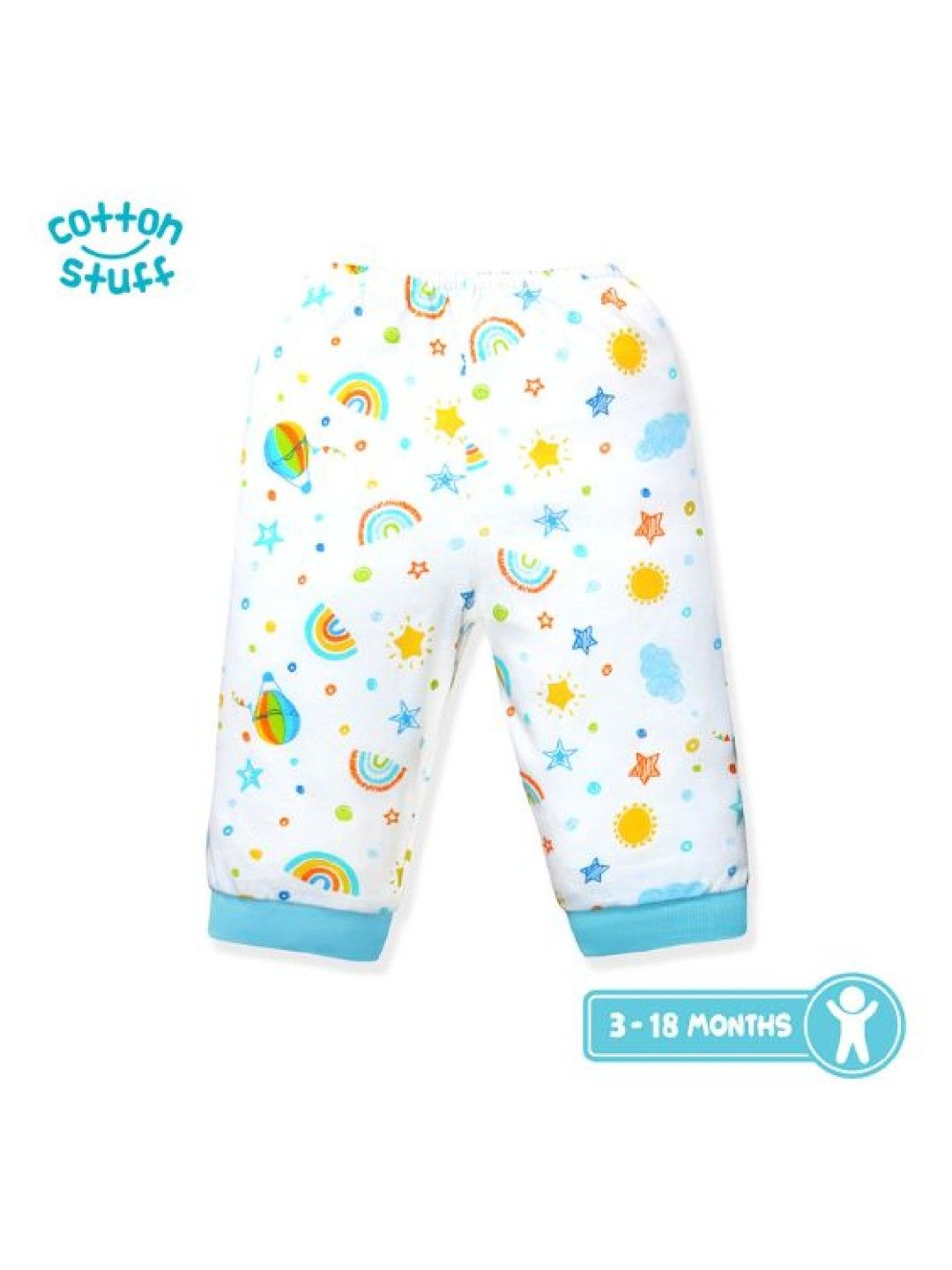 Cotton Stuff 3-piece Pajama Pants (Happy Day- Boy) | edamama