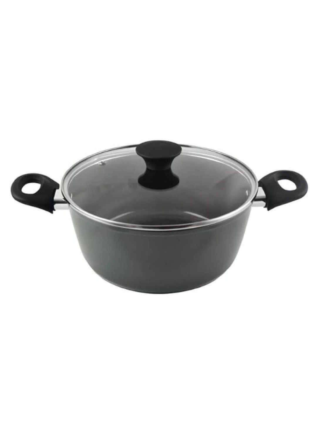 Masflex Evolution Ceramic Non-Stick Induction Casserole with Glass Lid ...