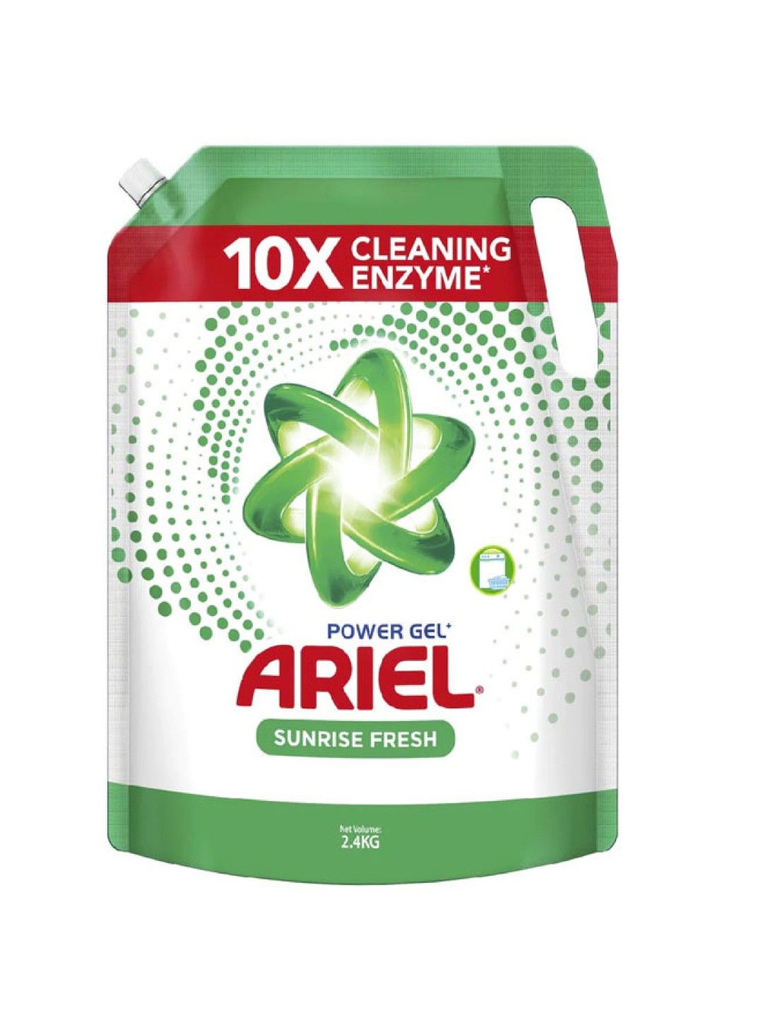 Ariel Liquid Laundry Detergent Sunrise Fresh 2.4kg Refill | edamama