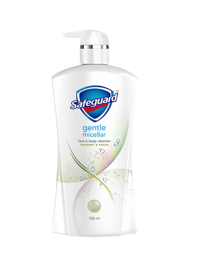 Safeguard Gentle Micellar Bodywash Coconut and Pea | edamama