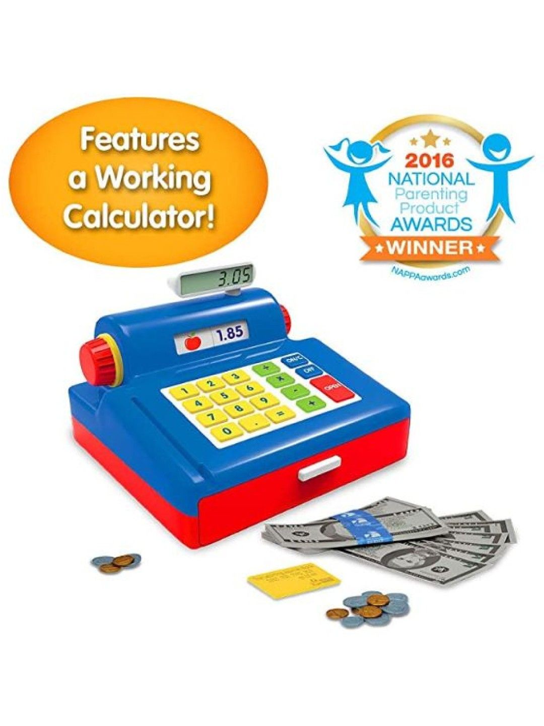 The Learning Journey Play and Learn Cash Register | edamama