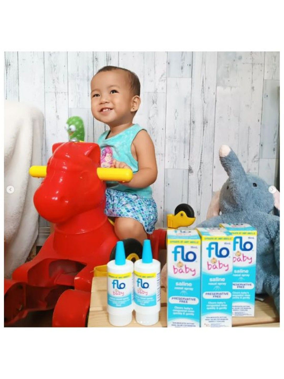 FLO Baby Baby Saline Nasal Spray (Buy 1 Take 1) | edamama