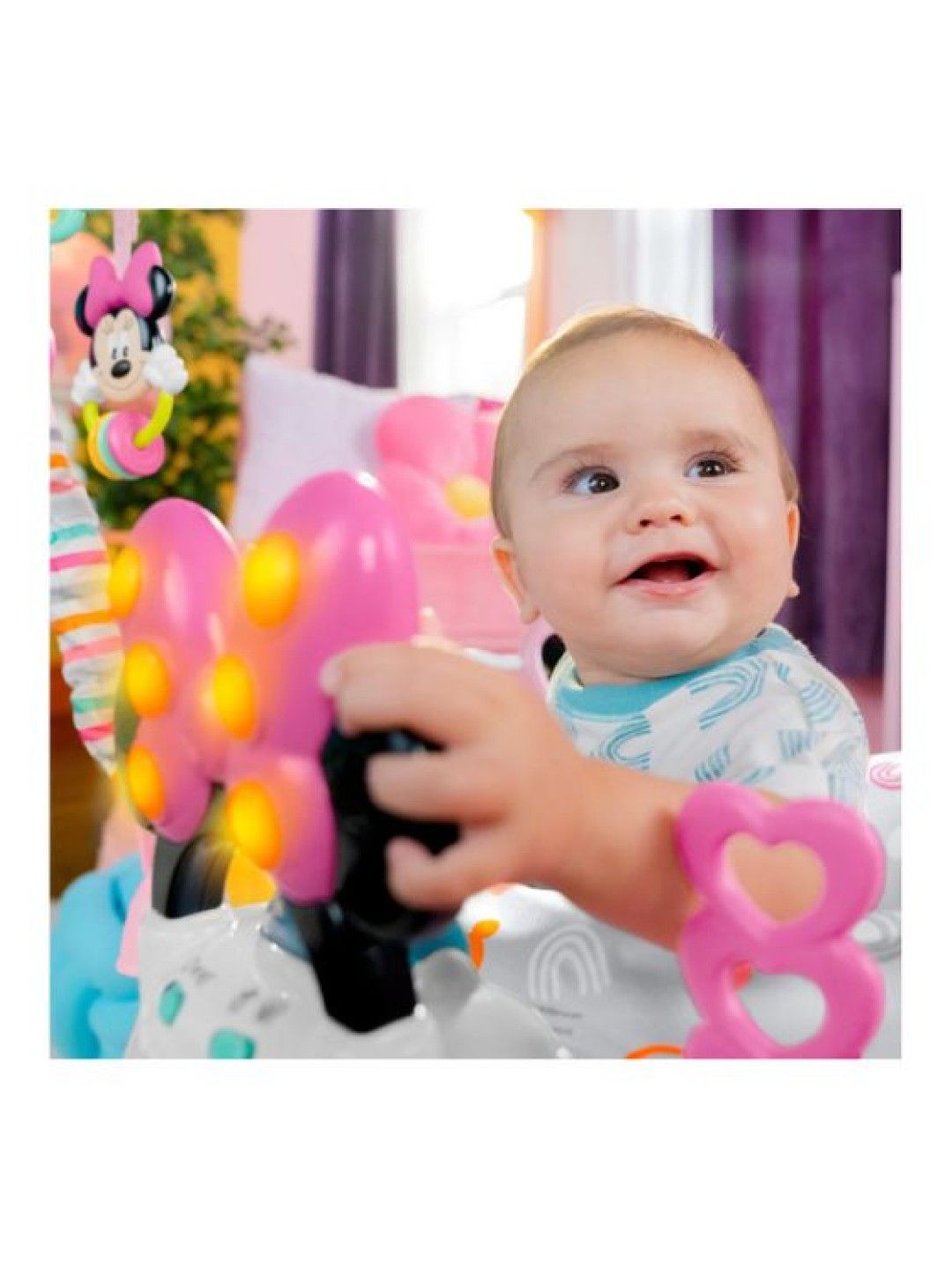 Disney Baby Minnie Mouse Activity Jumper | edamama