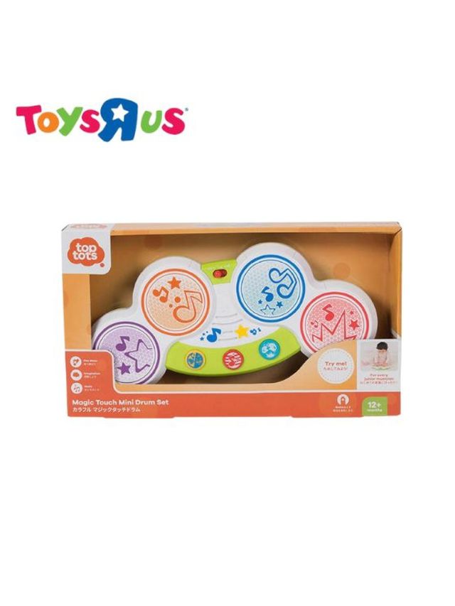 Toys R Us Top Tots Magic Touch Mini Drum Set | edamama