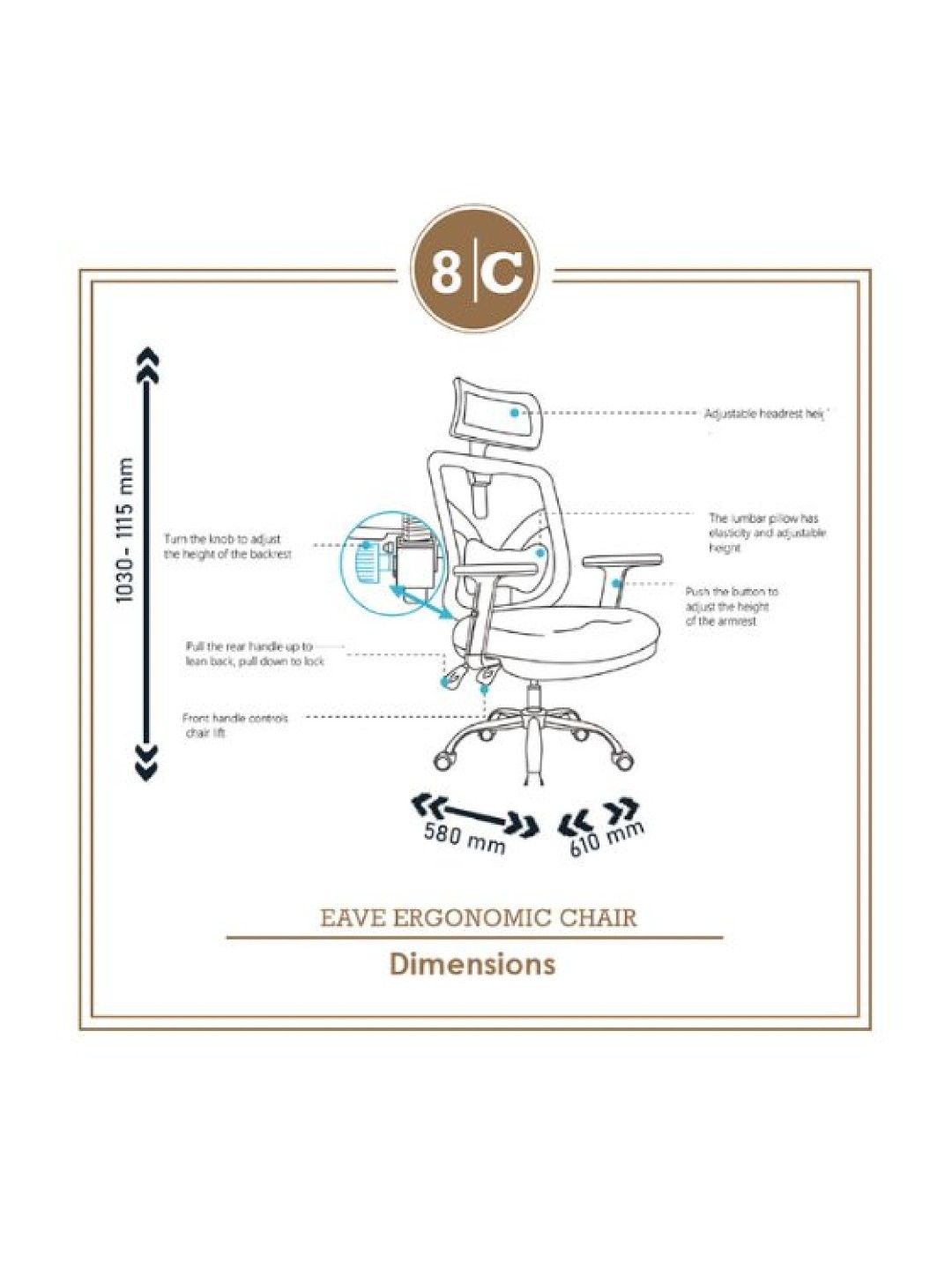 Eight Corners Furniture and Design Hub 8C Eave Ergon