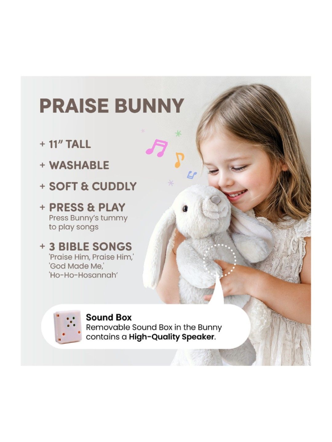 Praise Bunny Gift Set