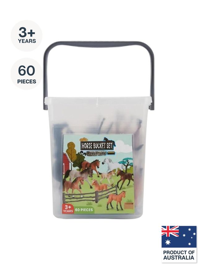 Anko 60-Piece Horse Adventure Bucket Set | edamama