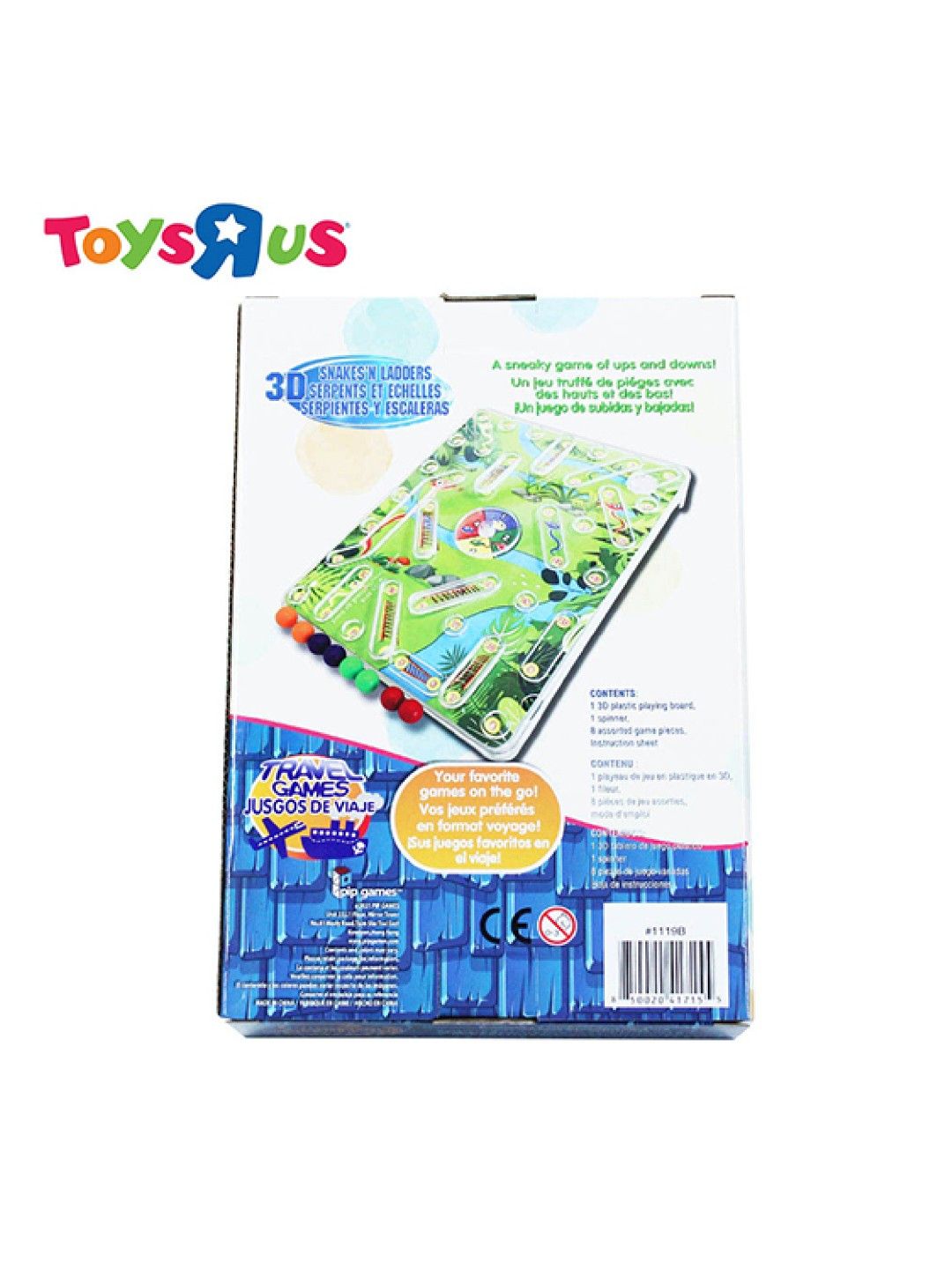 Toys R Us Generic PIP Games - 3D Snakes 'n Ladders | edamama