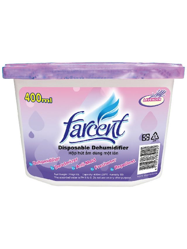 Farcent Lavender Dehumidifier (400ml x 2) | edamama