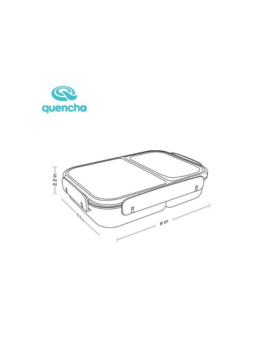 Quencha Leak-proof Lunch Box - 1200ml | edamama