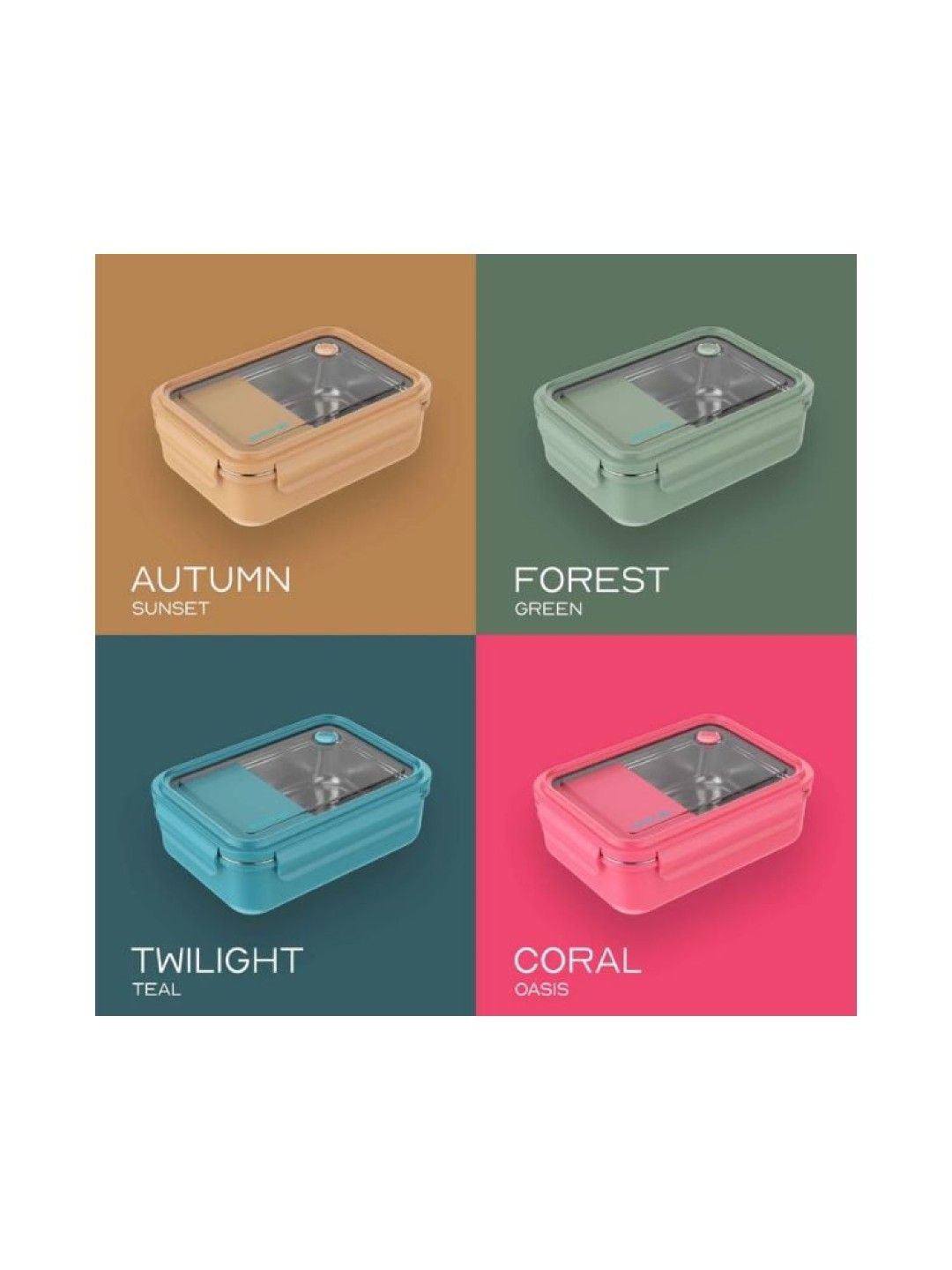 Quencha 800ml Stainless Steel Insulated Lunch Box | edamama