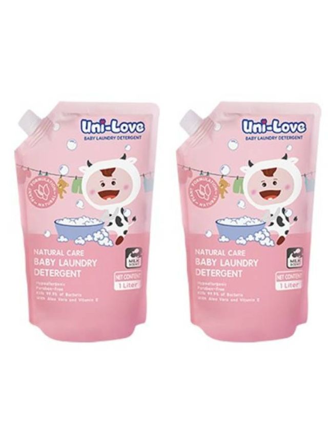 Uni-love Baby Laundry Detergent 1L (2-Pack) - Milk | edamama