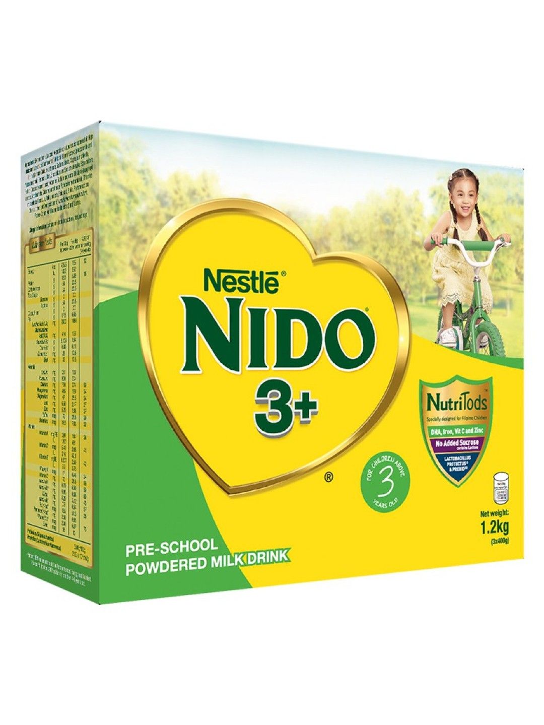 Nido 3+ Advanced Protectus (1.2kg) [Expiry: 8/30/2024] | edamama