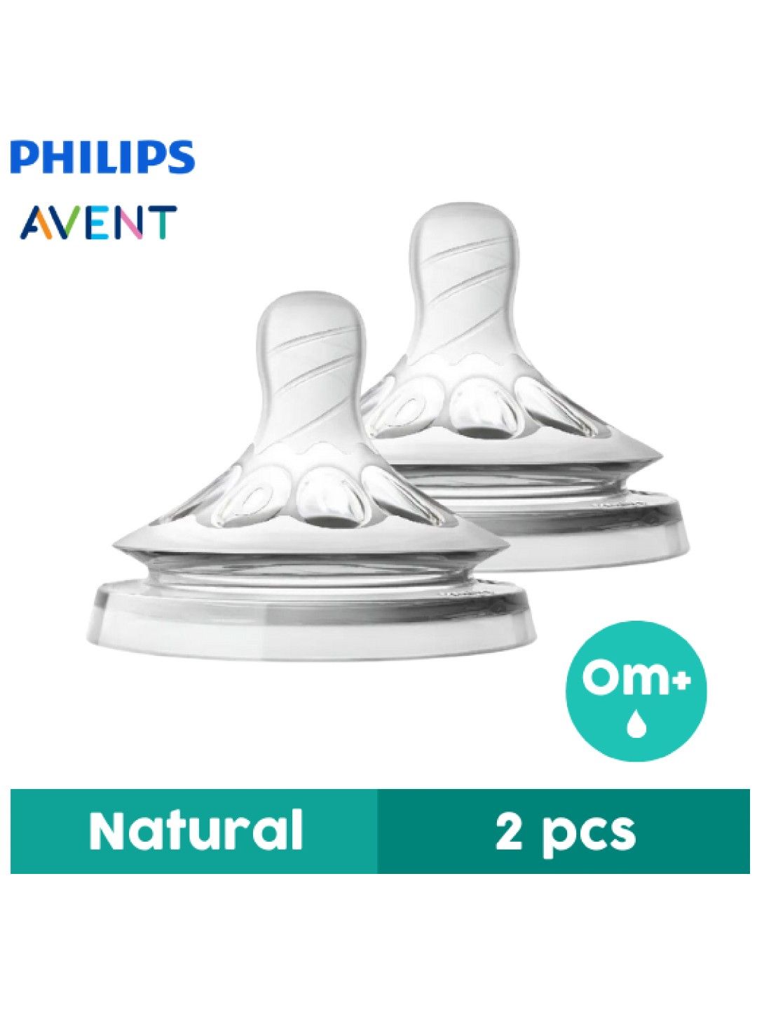 Avent Natural First Flow Nipples 0m (2-pack) | edamama