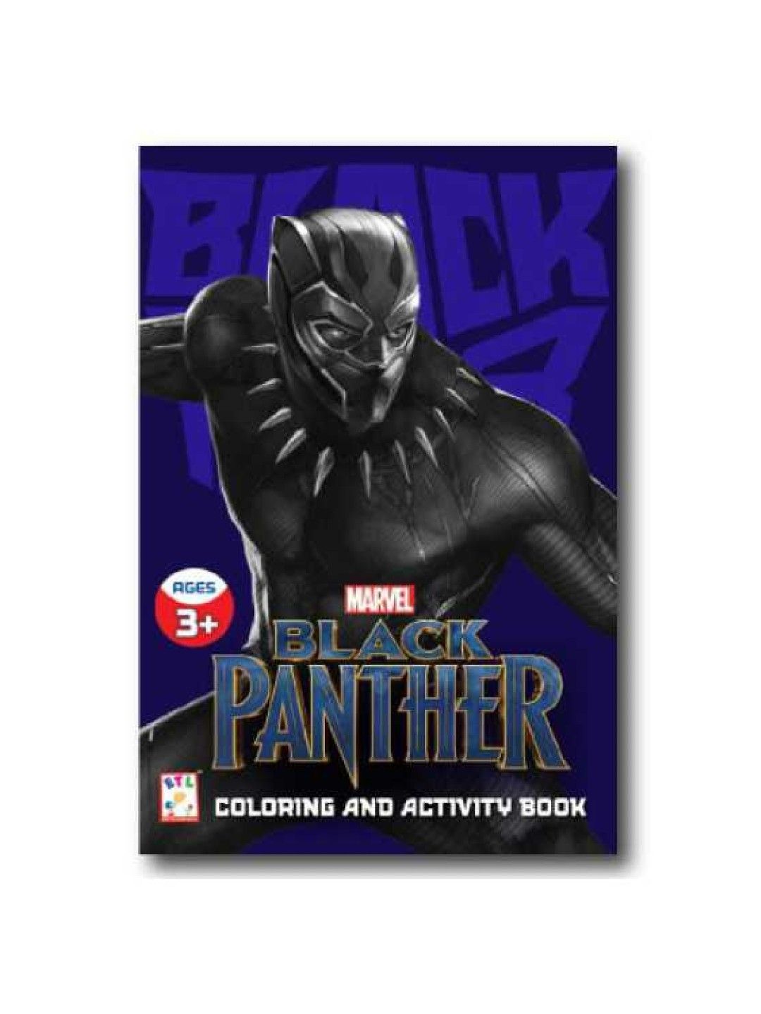 Easy To Learn Marvel - Black Panther Coloring and Activity Book Ages 3 ...