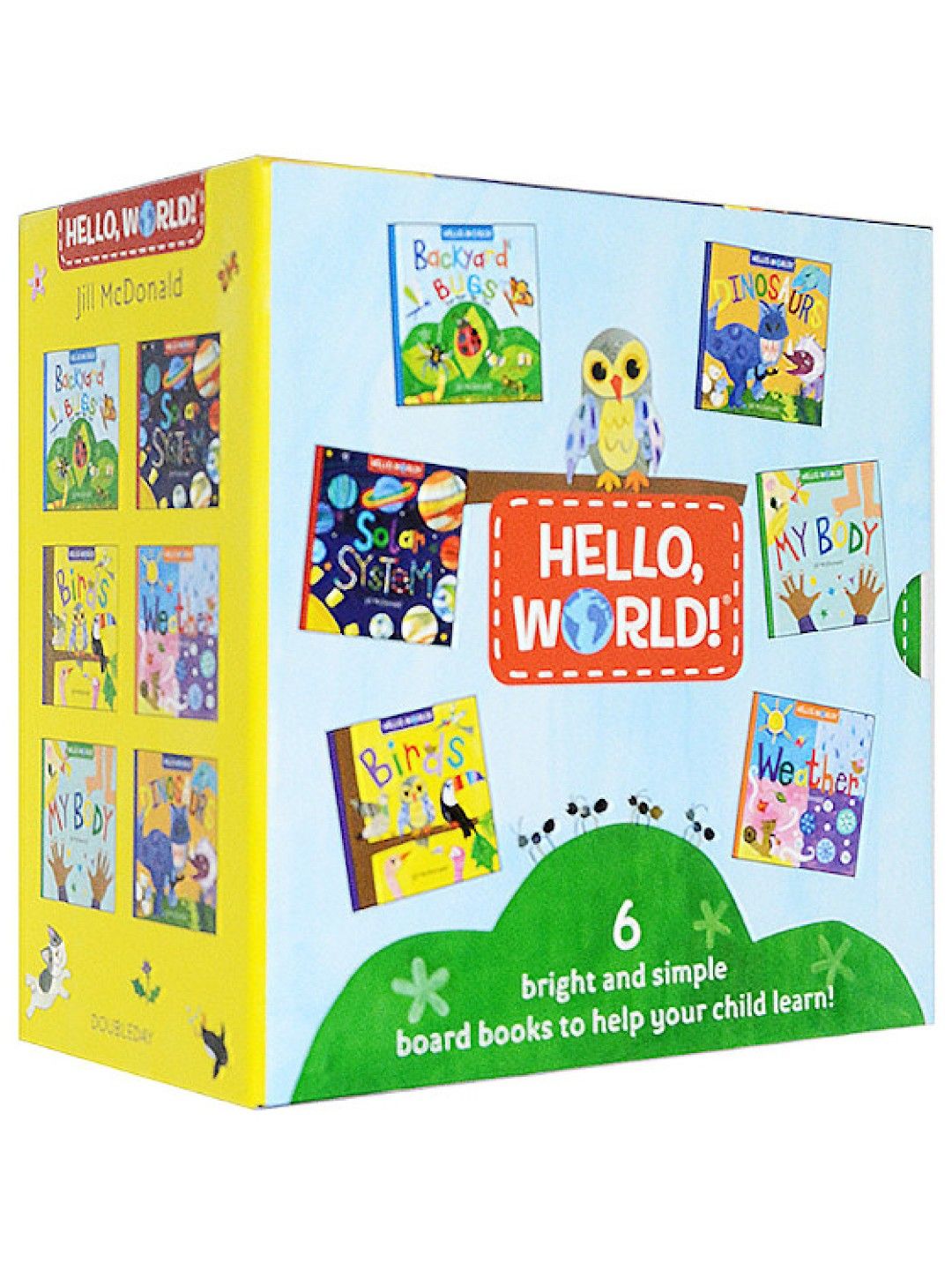 Owl and Dino Hello World Book (Set of 6) | edamama