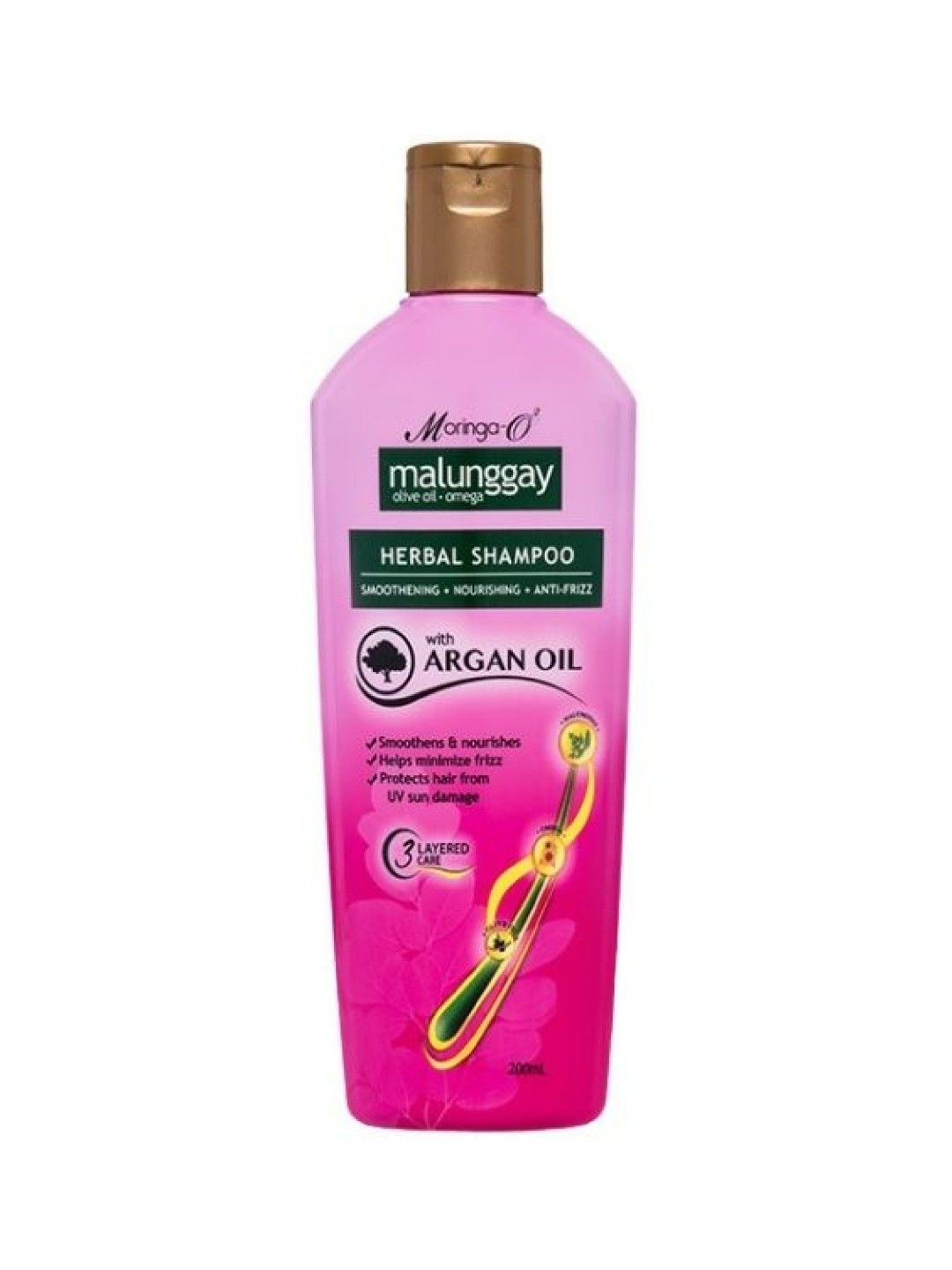 Moringa-O2 Anti-Frizz Shampoo with Argan Oil (200m | edamama