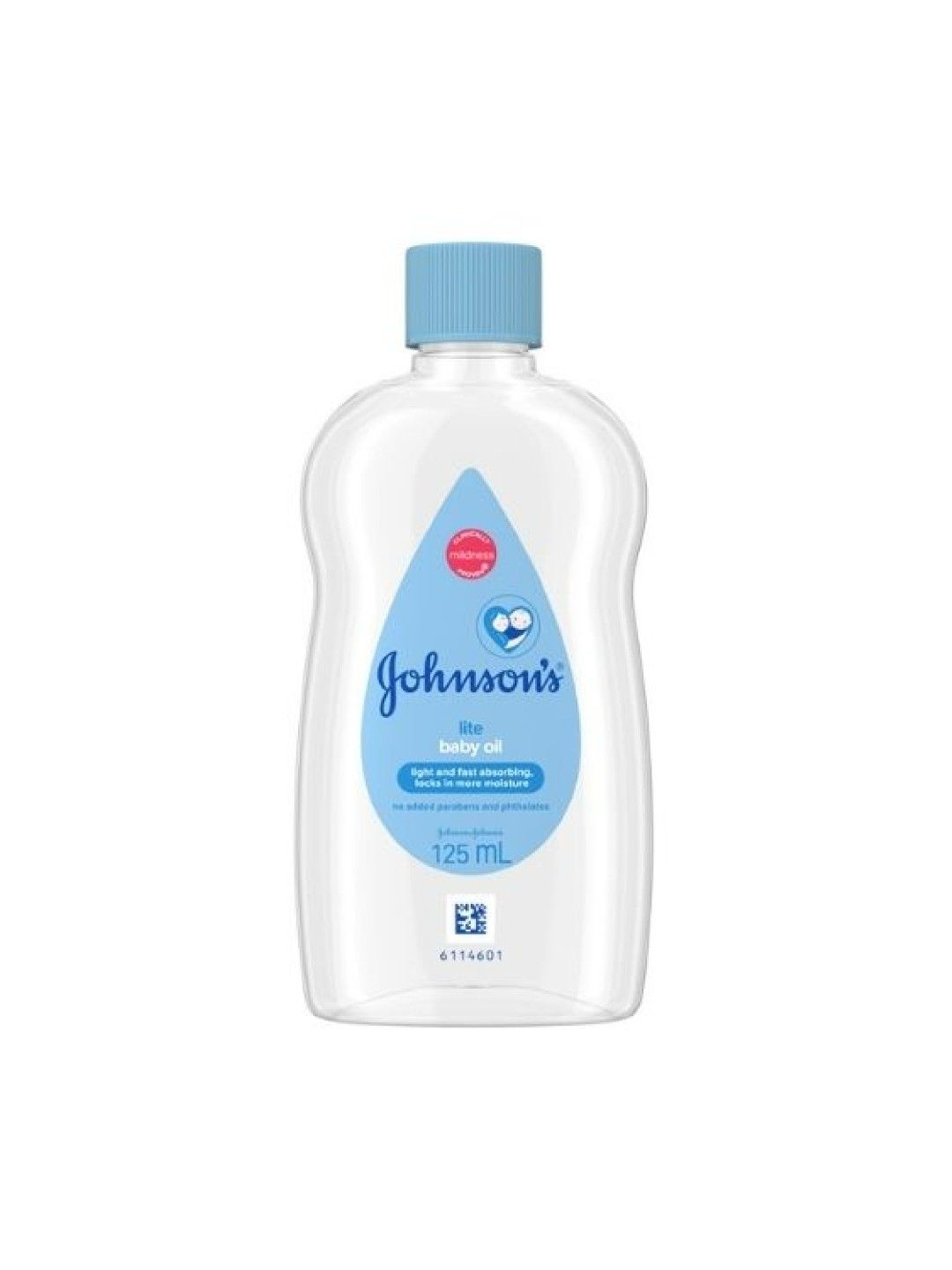 Johnson's Baby Oil Lite (125mL) | edamama