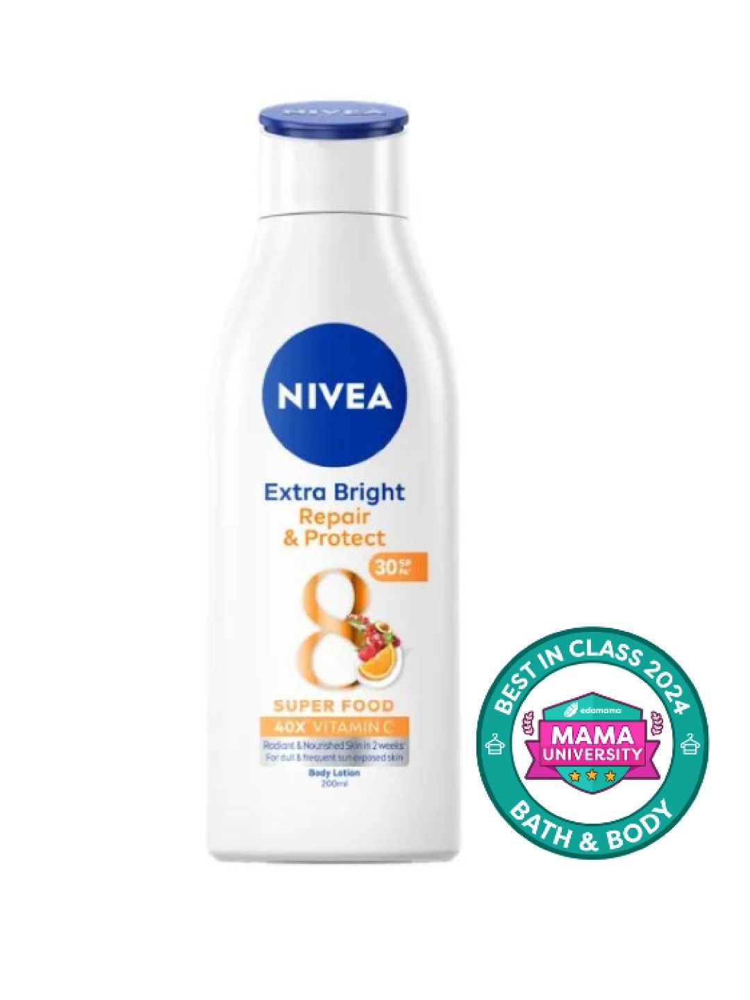 NIVEA Body Lotion Extra Bright Repair and Protect w/
