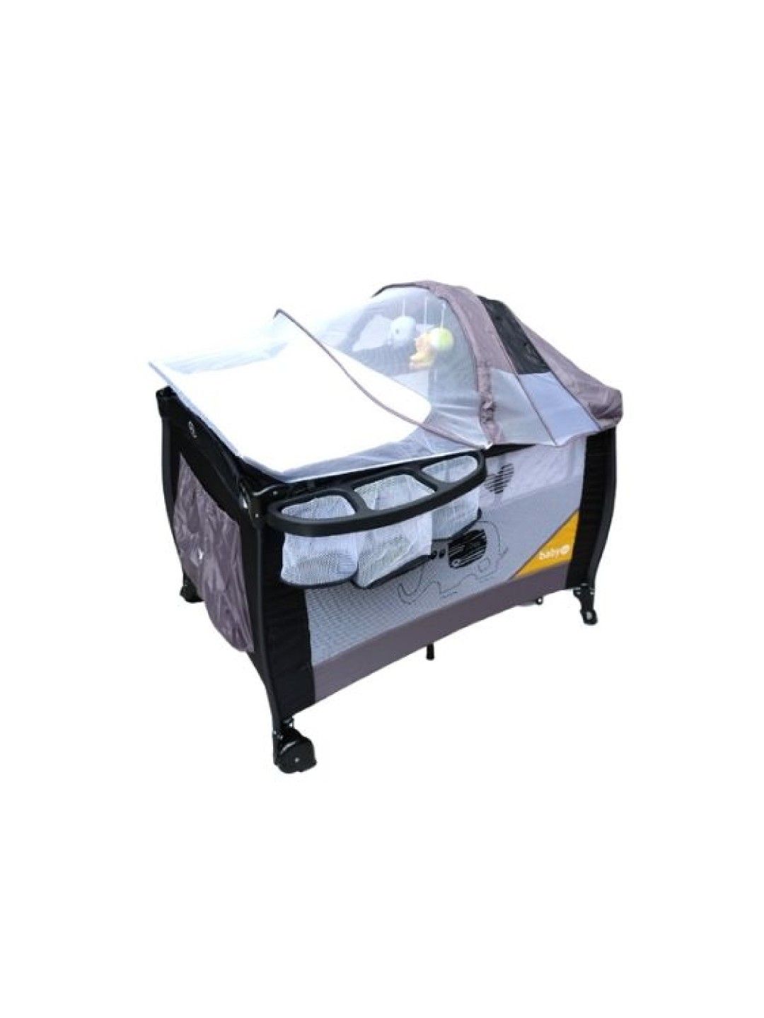 Baby 1st Baby Crib with Mosquito net with Gym toys | edamama