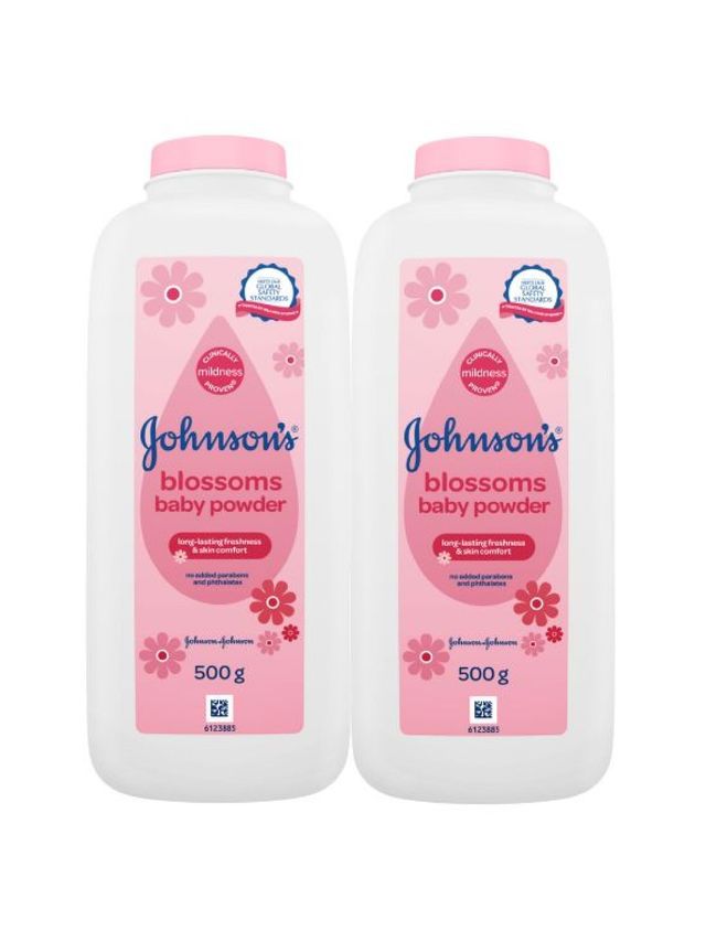 Johnson's Blossoms Baby Powder Twin Pack (500g) | edamama