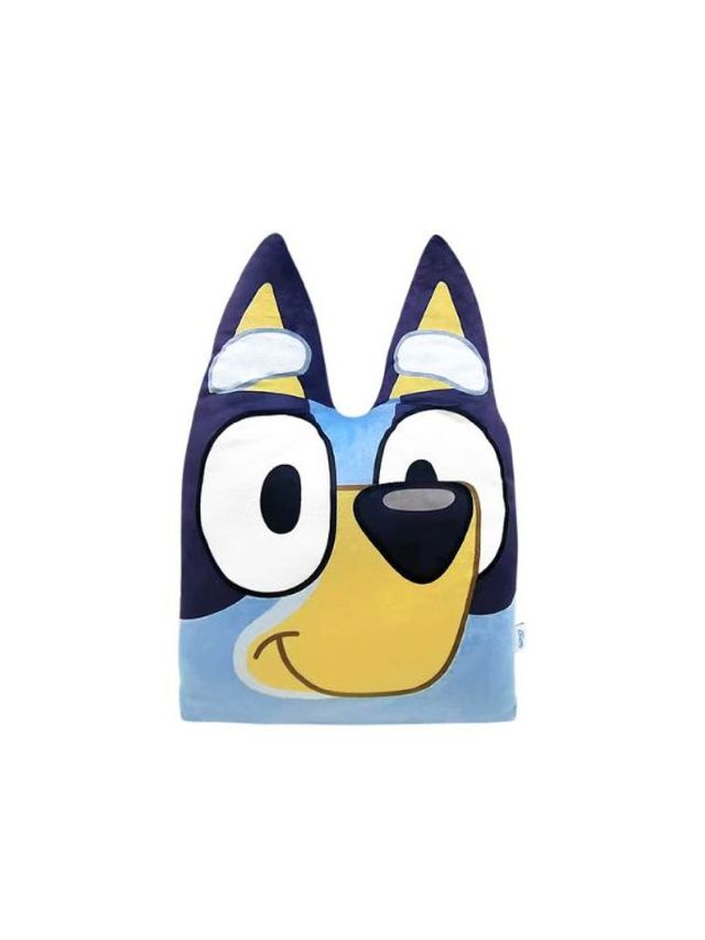 Bluey Totsafe Kids 3D Ears Square Pillow - Bluey | edamama