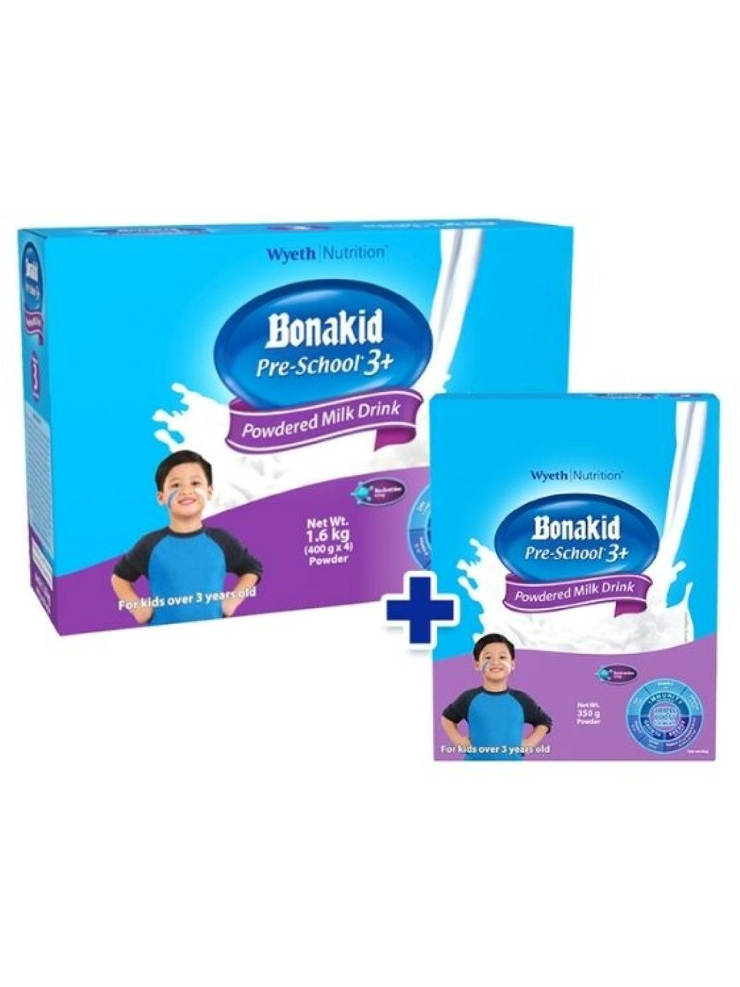 Bonakid Preschool Bonakid Pre-school 3+ (1600g) + FREE Bonakid Pre ...