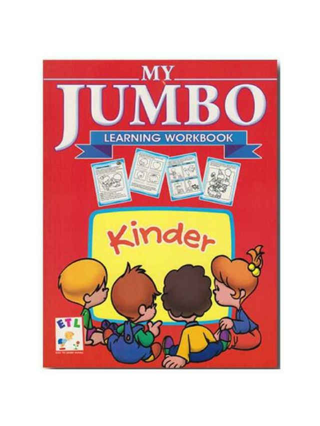 Easy To Learn My Jumbo Learning Workbook - Kinder | edamama