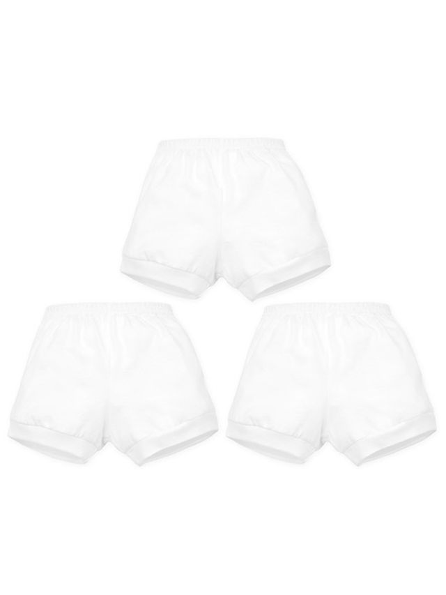 Cotton Stuff Diaper Shorts (3 pcs) | edamama