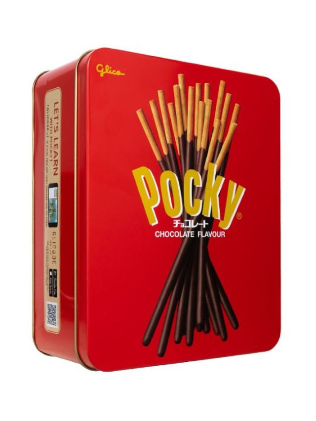 Pocky Chocolate 6s with Free Tin Can | edamama