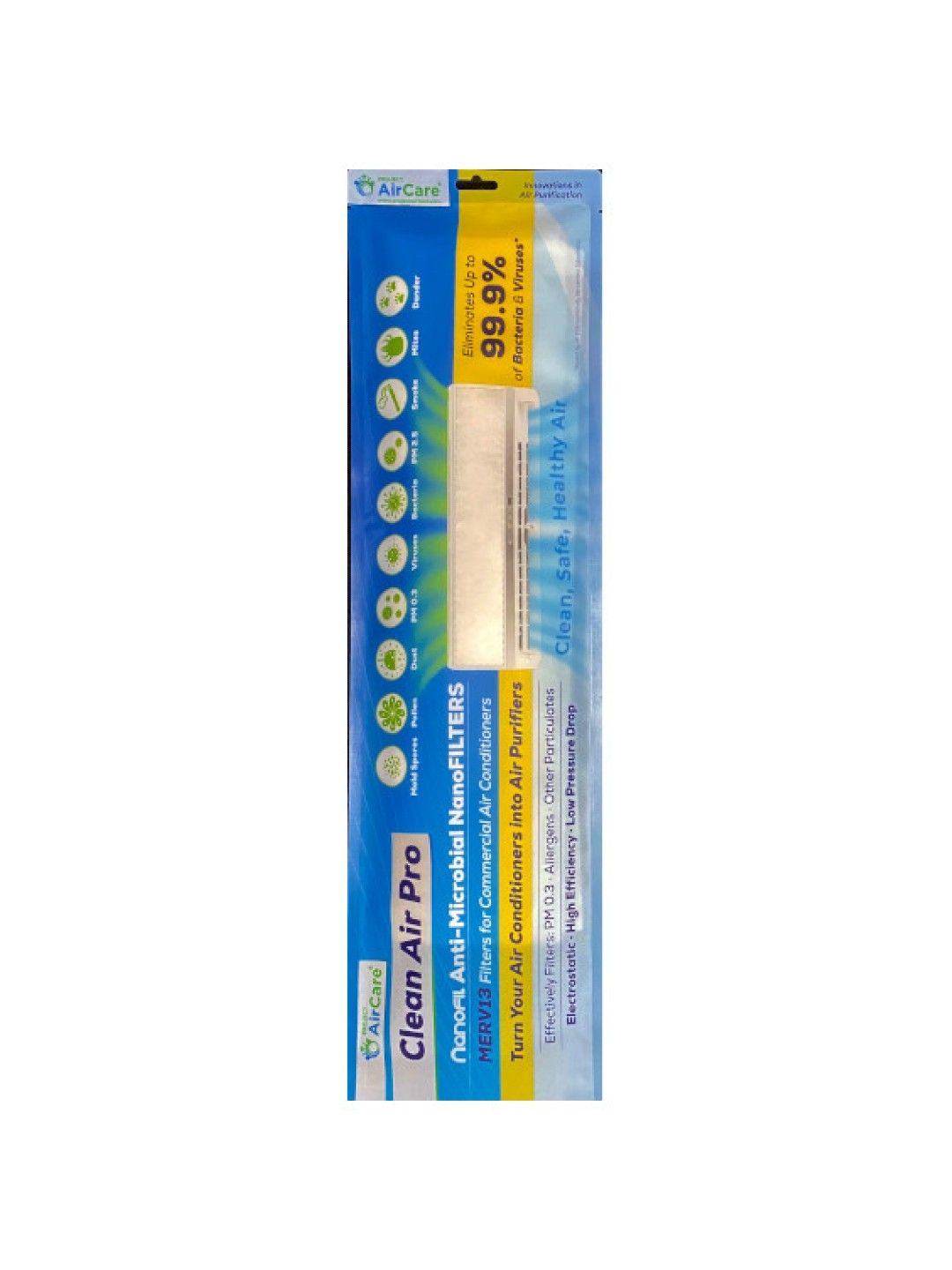 Clean Air Pro Nanofil Anti-Microbial NanoFILTERS M | edamama