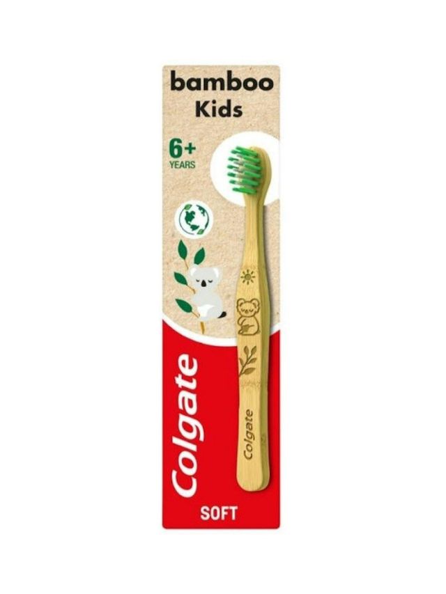 Colgate Kids Natural Bamboo Toothbrush (6+ Years) | edamama