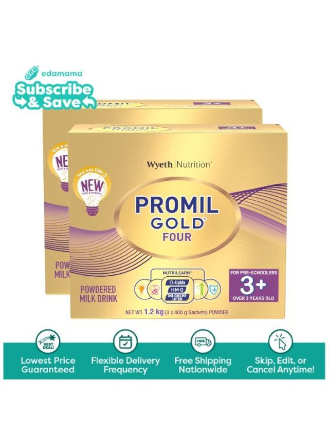 Promil Gold Four (1.2kg) Bundle of 2 - Subscriptio | edamama