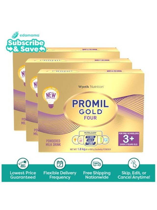 Promil Gold Four Powdered Milk Drink for Pre-schoo | edamama