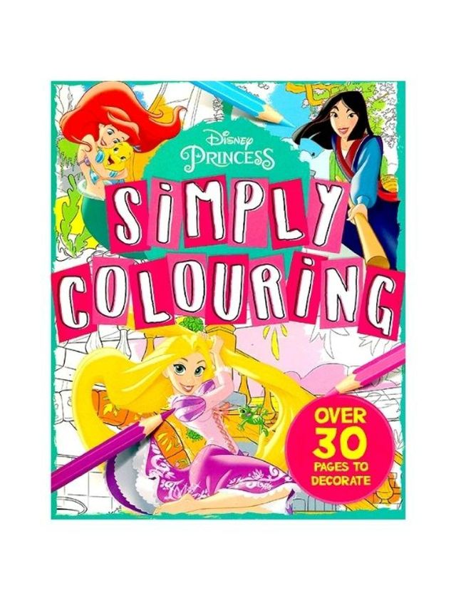 Learning is Fun Disney Simply Coloring - Princess | edamama