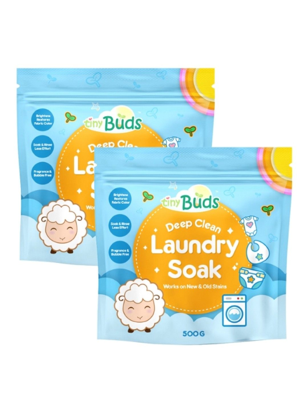 Tiny Buds Deep Clean Laundry Soak (500g) (Bundle … | edamama
