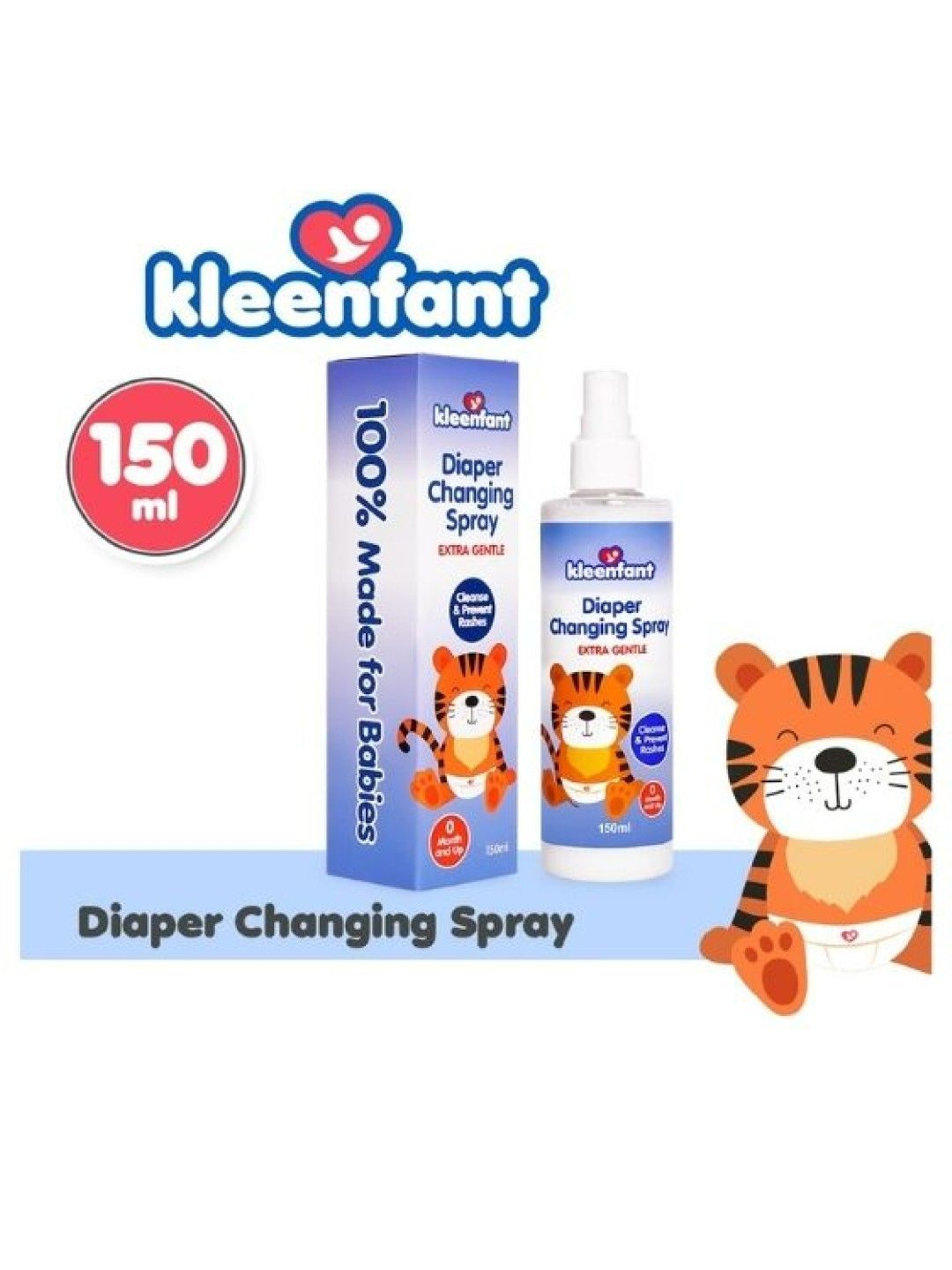 Kleenfant Diaper Changing Spray (150ml) | edamama