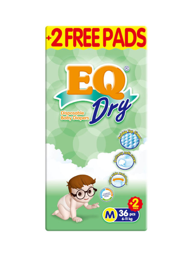 EQ Diapers and Wipes Dry Econo Pack Tape Diaper Me | edamama