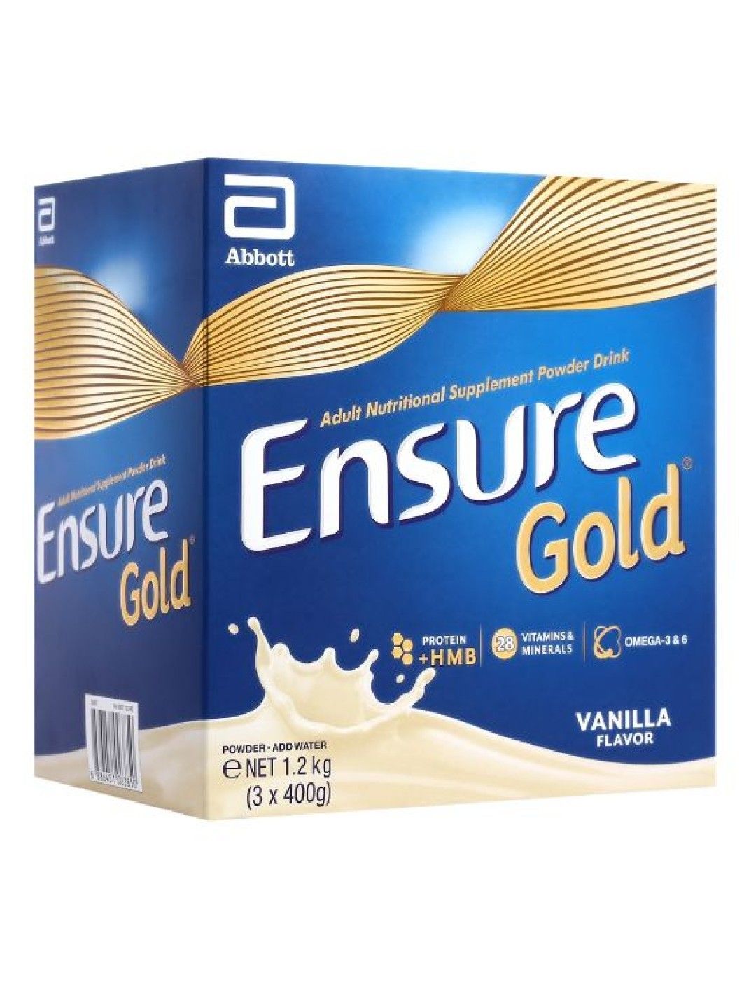 Ensure Gold HMB Vanilla For Adult Nutrition (1.2kg) [Expiry: 6/20/2024 ...