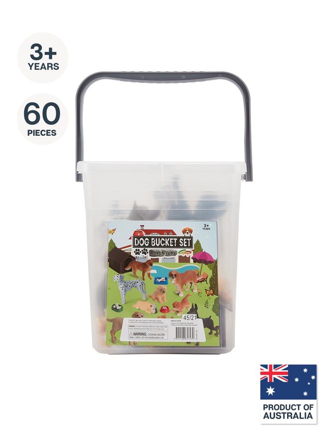 Anko 60-Piece Dog Bucket Set | edamama