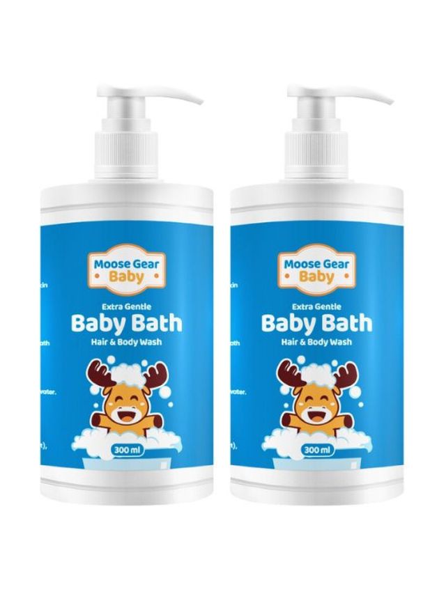 Moose Gear Baby Extra Gentle Baby Bath Gel Soap Sh | edamama