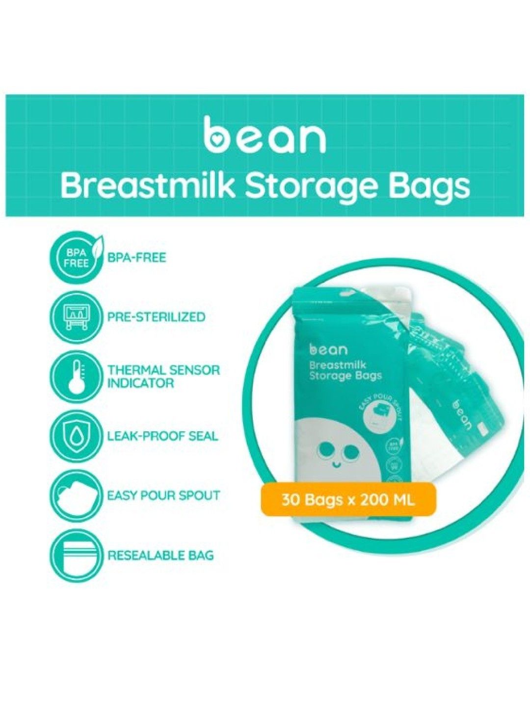 bean FloWonder Pump + Breastmilk Storage Bag + Br… | edamama