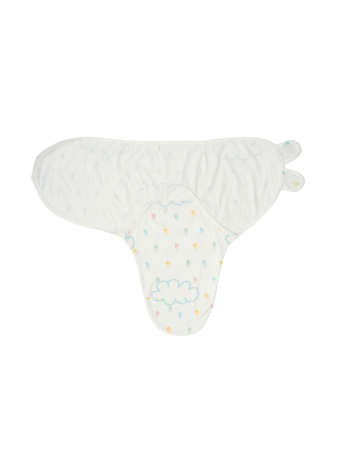 bean Ava Swaddle Velcro Wrap Cloud | edamama