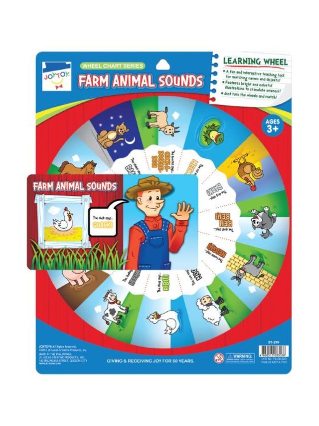 Joytoy Farm Animals Wheel Chart | edamama