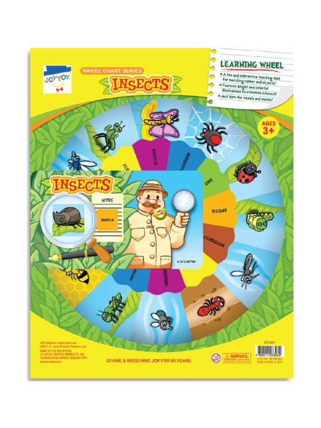 Joytoy Insects Wheel Chart | edamama