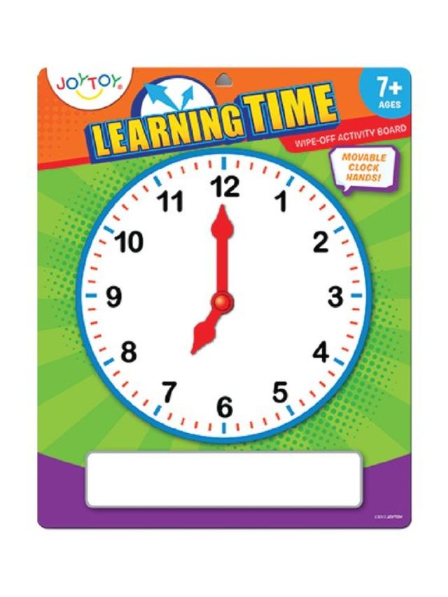 Joytoy Learning Time Wipe-off Activity Board | edamama