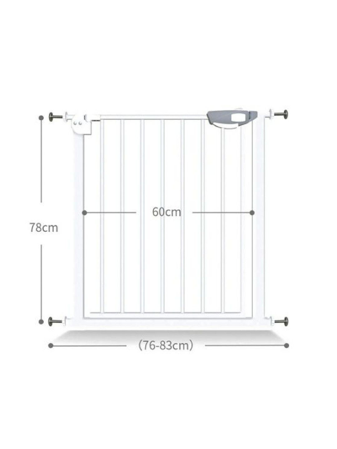 Baby Gate Easy Install at Madeline Mair blog