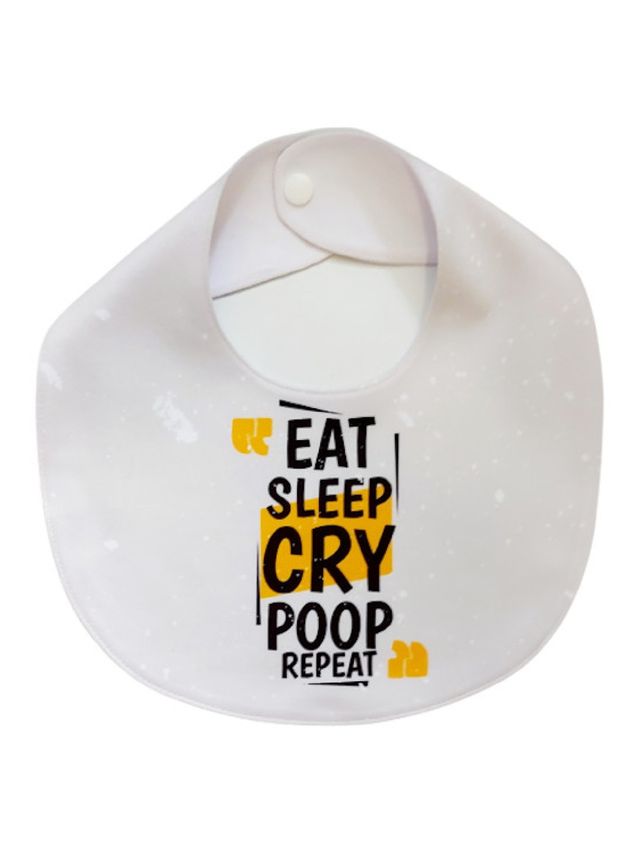 Bibs Manila Eat Sleep Cry Poop Repeat Bib | edamama