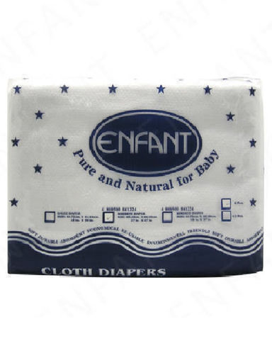 Enfant Baby Lampin Cloth Birdseye Diaper 27" x 27" | edamama