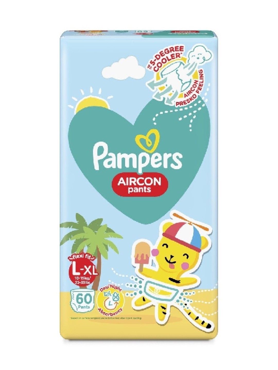 Pampers Aircon Pants Diapers Large 60s x 1 pack (6 | edamama